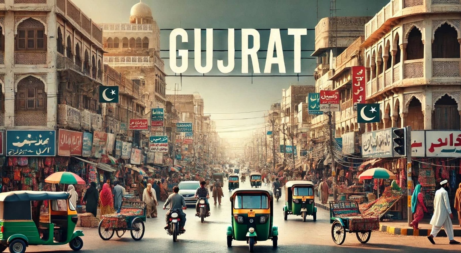 Gujrat District, Towns, Villages & Population - Pak Geography