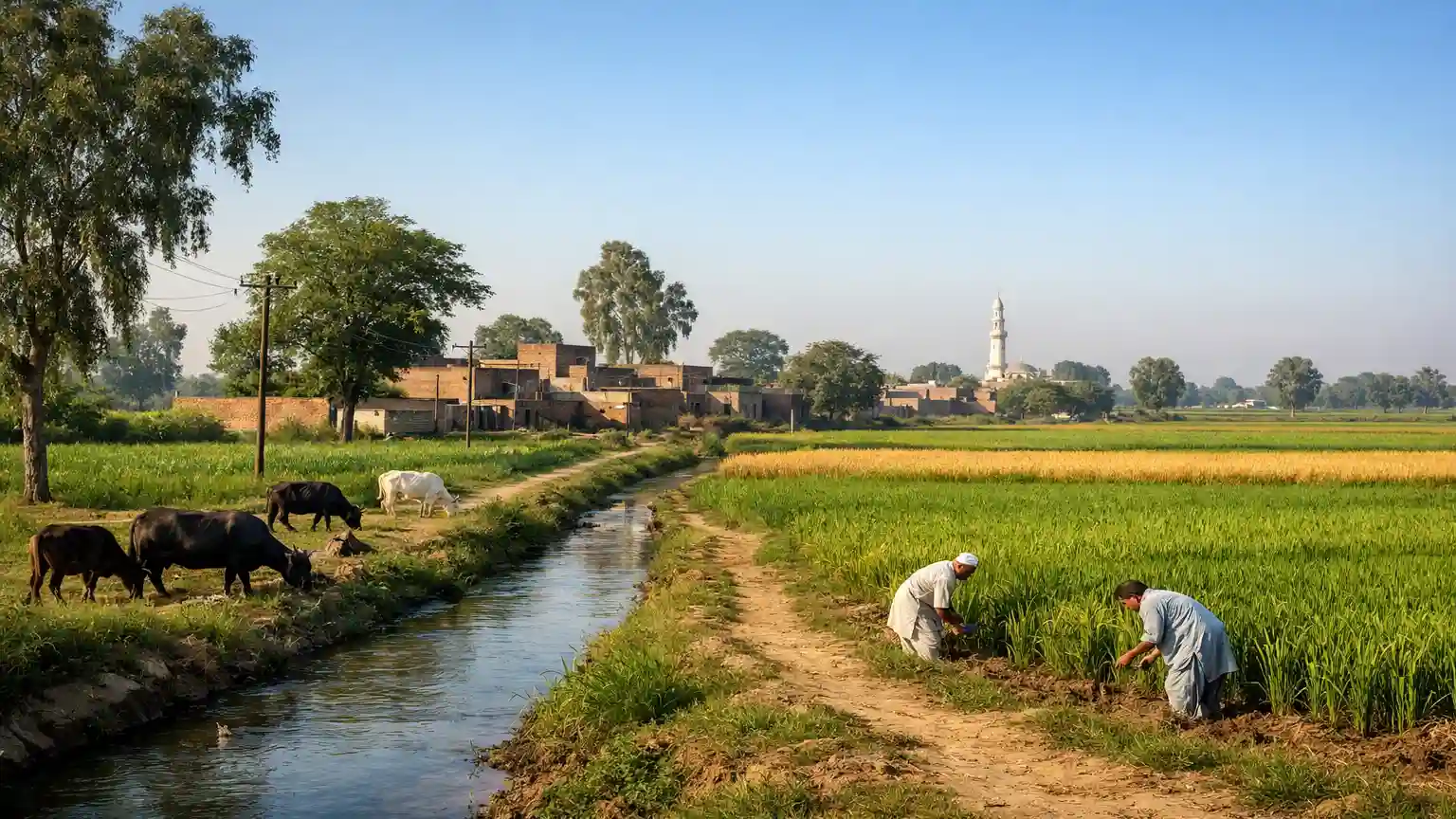 Villages and Rural Settlements in Hafizabad - Pak Geography